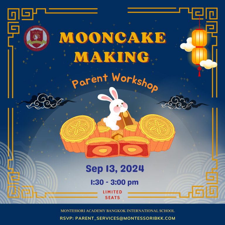Parent Workshop - Mooncake Making 2024 - Montessoribkk